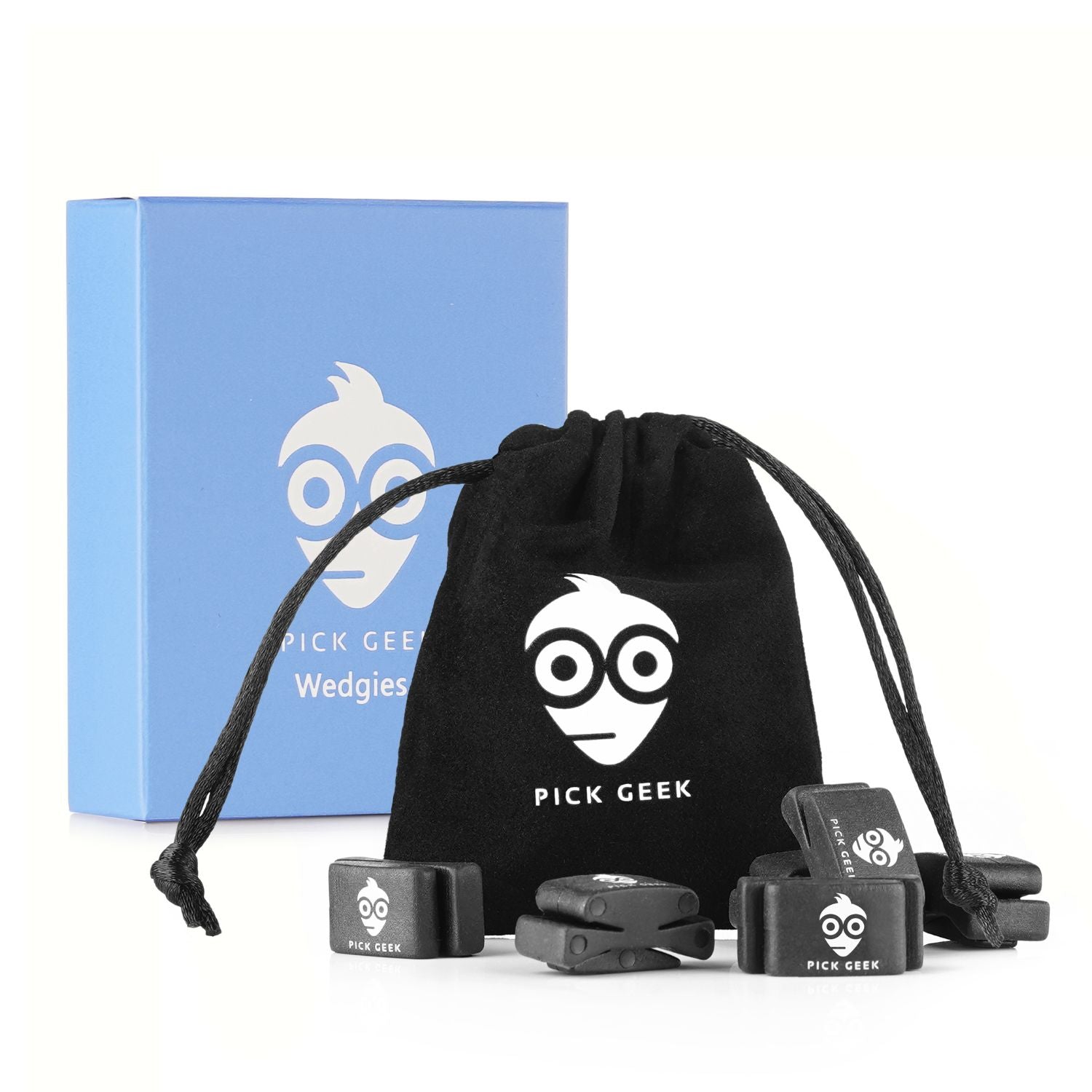 Pick Geek Wedgie Pick Holder Set - Premium Gift Edition