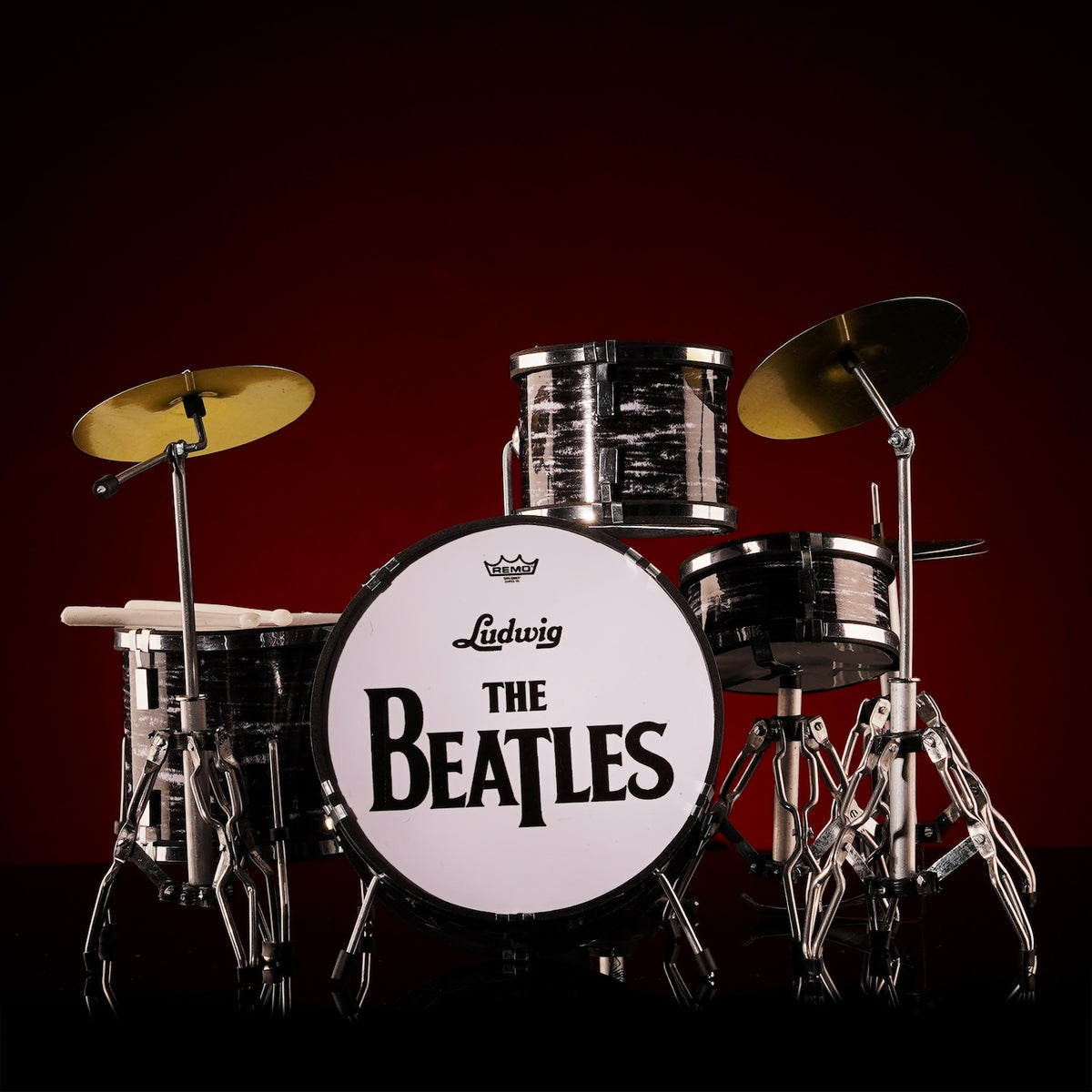Axe Legends Mini Drum Set - Beatles Ludwig Style Collector Model