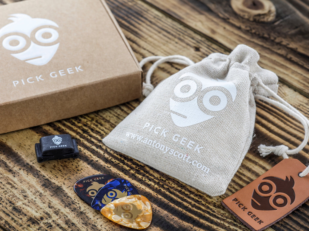 Pick Geek Guitar Pick Bag Set
